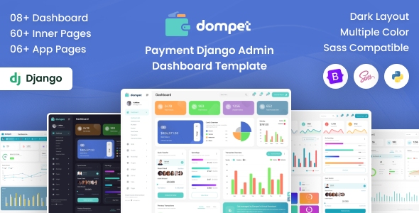 Dompet : Payment Django Admin Template Dompet : Payment Django Admin Template